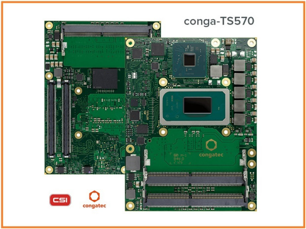 CSI S.A. conga-TS570 – Ultrawydajny moduł COMe type 6