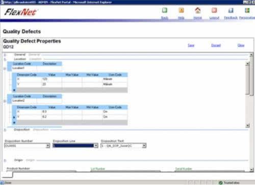 Apriso FlexNet 9.4 Service Pack 1