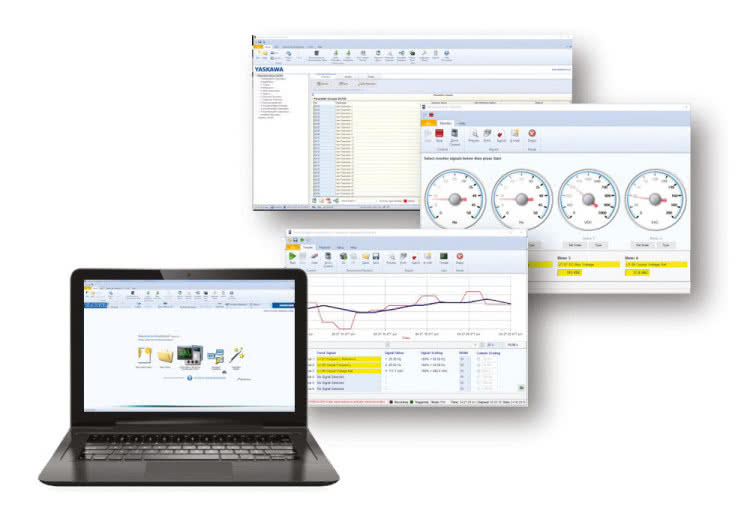 Skuteczna nawigacja i konfiguracja przemienników za pomocą DriveWizard ...