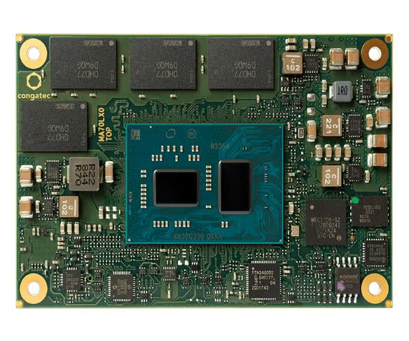CSI S.A. conga-MA7. Przemysłowy moduł COMe mini z Elkhart Lake