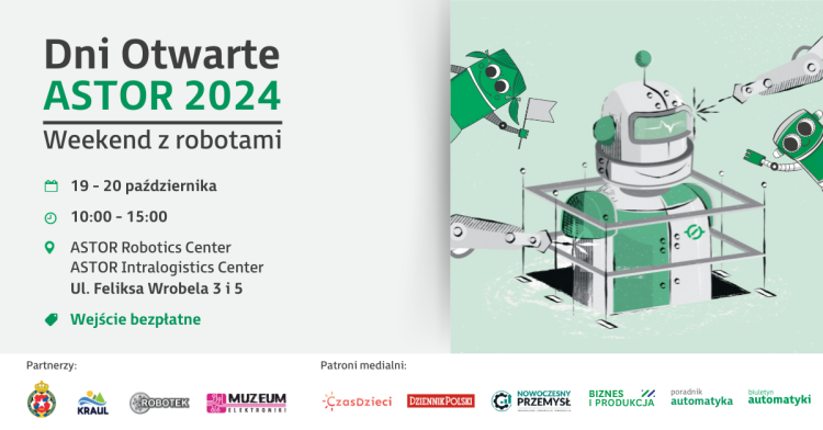 Weekend z robotami - Dni Otwarte ASTOR 2024