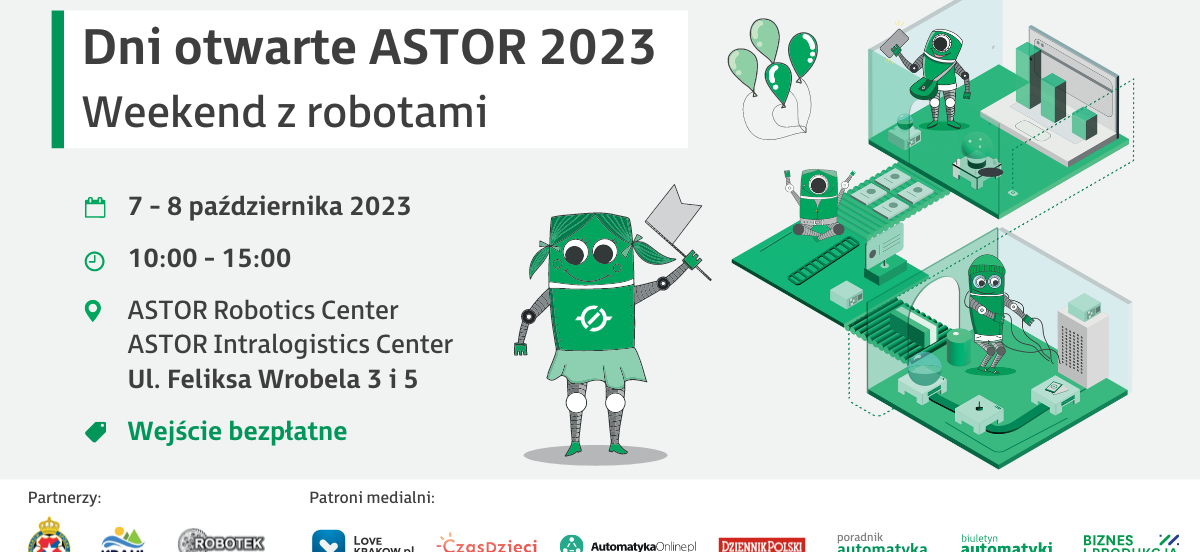 Dni Otwarte ASTOR 2023: Weekend z robotami