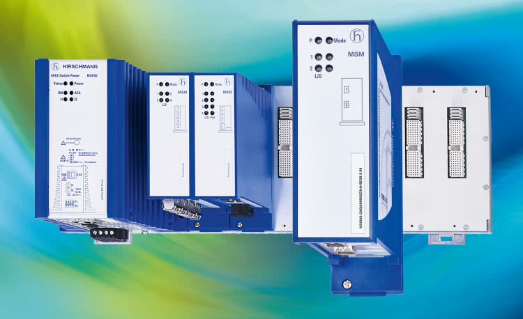 Switch przemysłowy Hirschmann MSP40 w wersji z obsługą szybkości ...