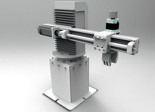 Robot Tower wraz z chwytakami do zastosowań w przemyśle spożywczym