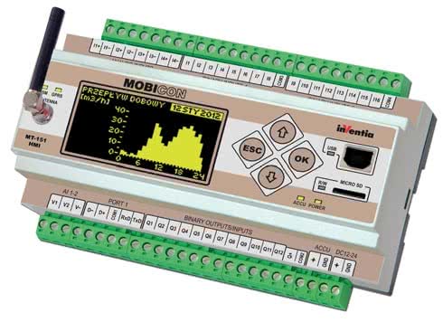 Nowe telesterowniki GSM/GPRS MT-151 LED, MT-151 HMI z profesjonalnej ...