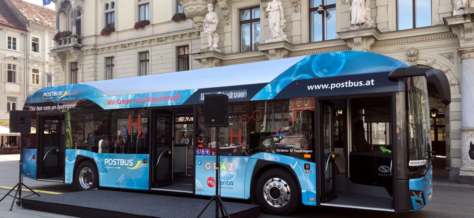Solaris testuje autobus wodorowy Solaris testuje autobus wodorowy