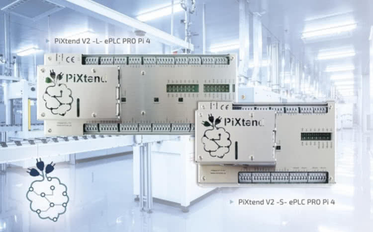 Kontroler PLC zrealizowany na bazie minikomputera Raspberry Pi 4