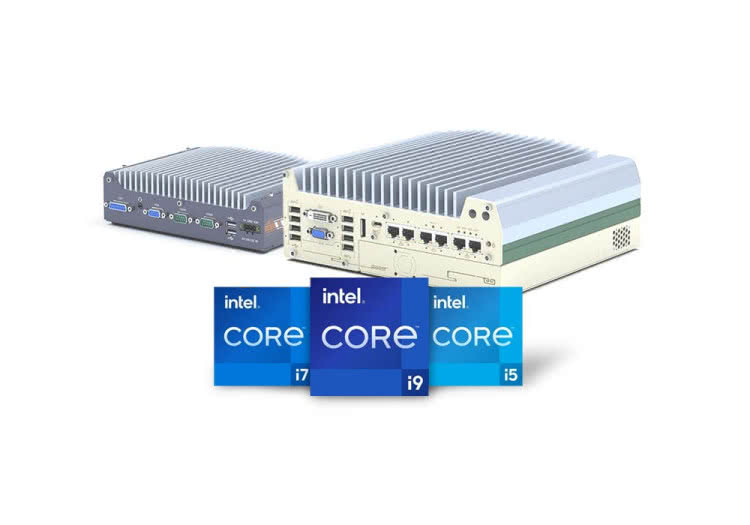 Bezwentylatorowe komputery przemysłowe z mikroprocesorami Alder Lake ...