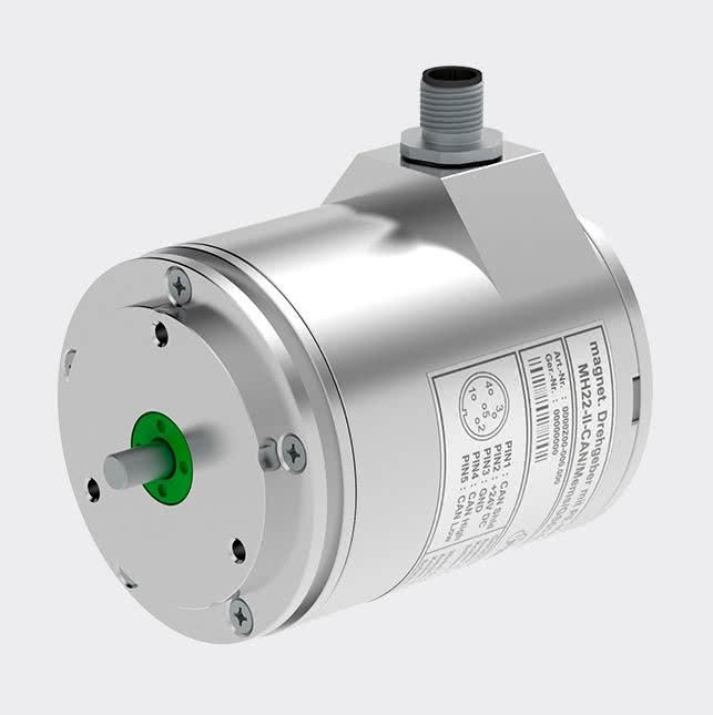 Enkoder obrotowy z wbudowanym czujnikiem nachylenia