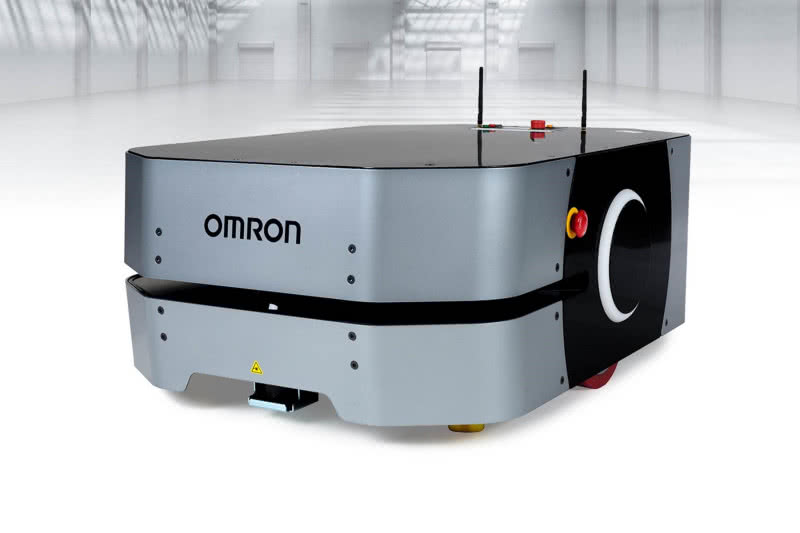 Omron Electronics Sp. z o.o. Robot mobilny o udźwigu 250 kg do systemów ...