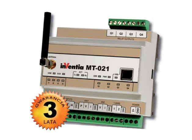 Moduł telemetryczny MT-021 atrakcyjny moduł SMS-owy z 3-letnią gwarancją
