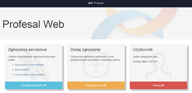 ASTOR Sp. z o.o. Profesal Maintenance Web Client