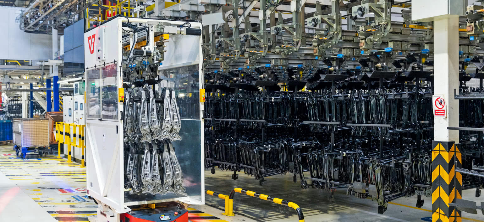 Faurecia Frames z Wałbrzycha inwestuje w autonomiczne roboty VersaBox