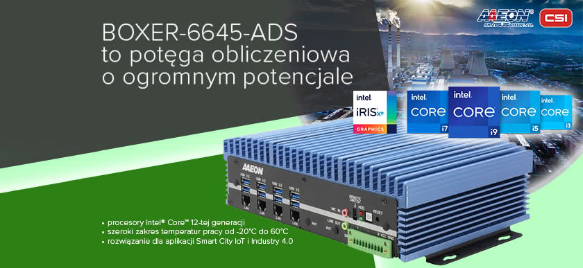 BOXER-6645-ADS - potęga obliczeniowa o nieograniczonym potencjale