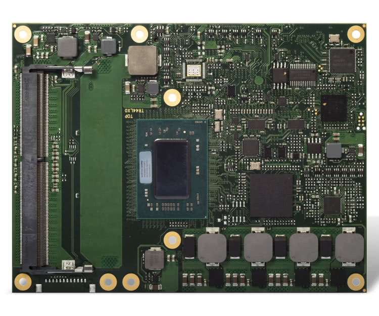 Moduł COM Express Type 6 z mikroprocesorem AMD Ryzen Embedded V1000