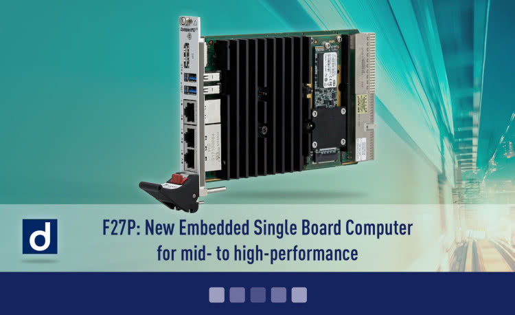 Komputer jednopłytkowy CompactPCI PlusIO z mikroprocesorem Ryzen Embedded