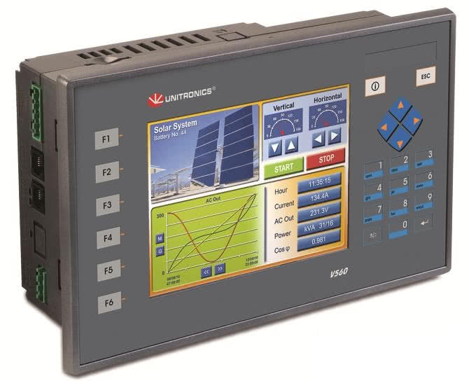 Elmark Automatyka S.A. Sterownik Vision V560-T25B firmy Unitronics