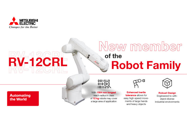 6-osiowy robot Mitsubishi: zwiększona wydajność i funkcjonalność w ...