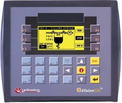 Elmark Automatyka Sterownik Vision V230-13-B20B firmy Unitronics