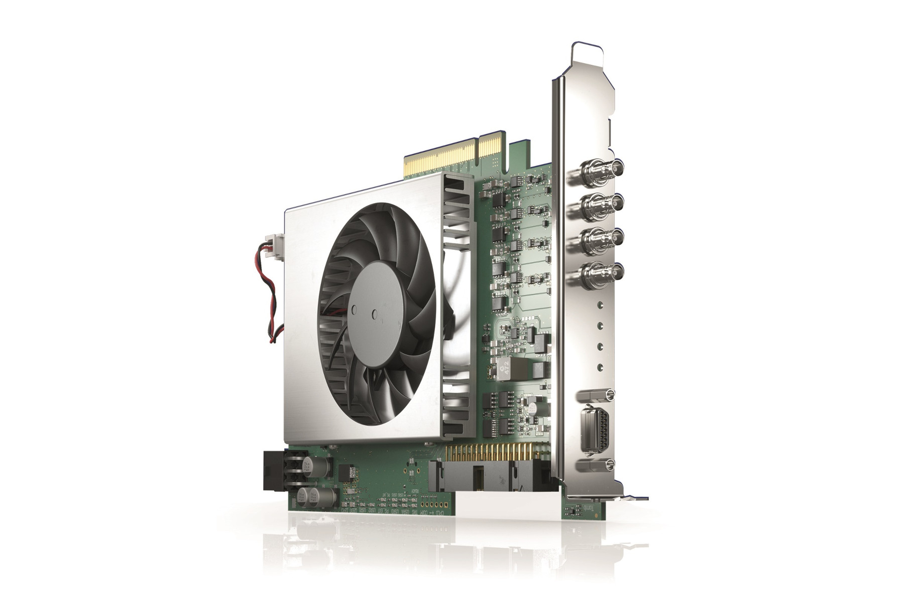 Czterowejściowa karta akwizycji obrazów z CXP-12 o przepustowości 12,5 ...